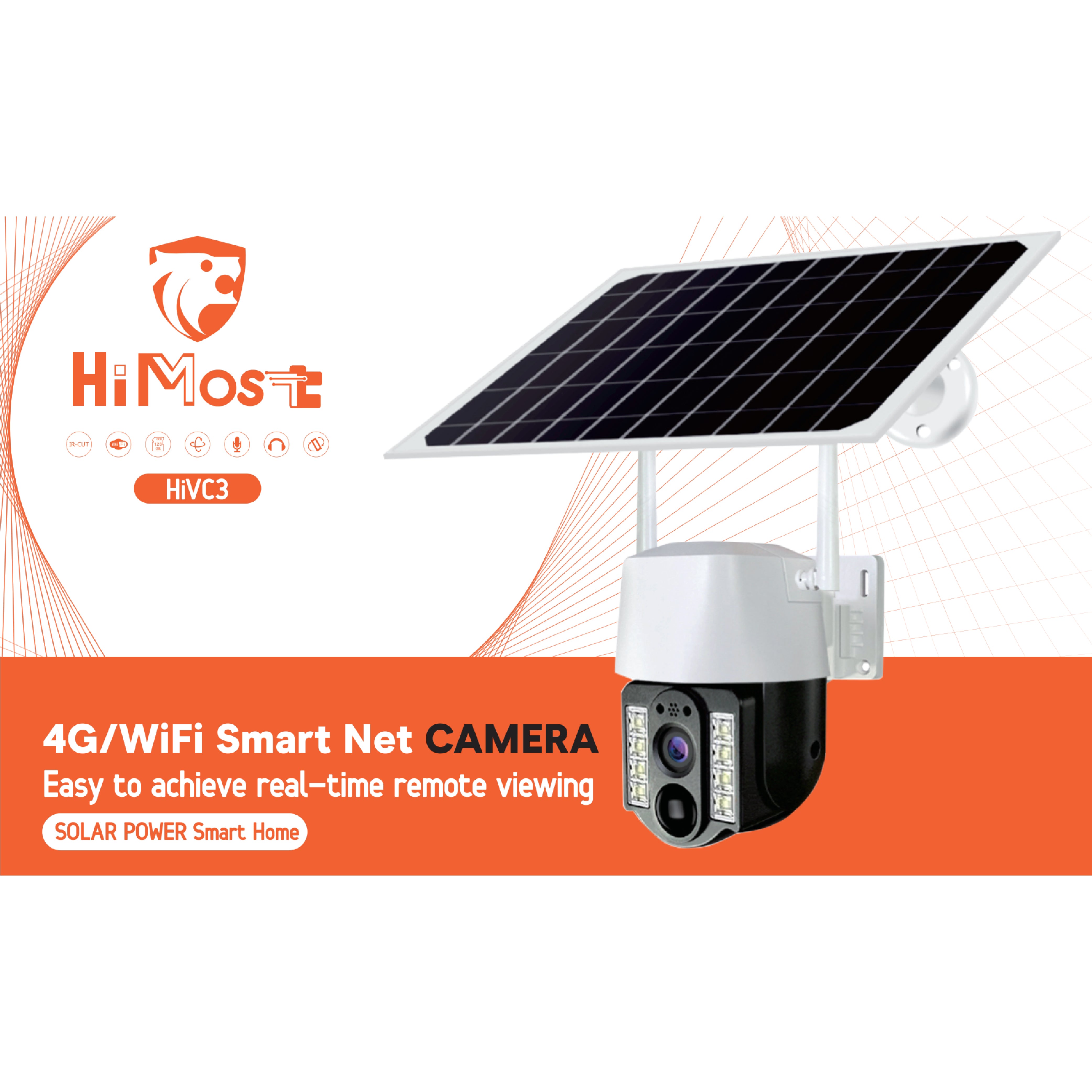 Solar Smart WiFi Camera – HiMost