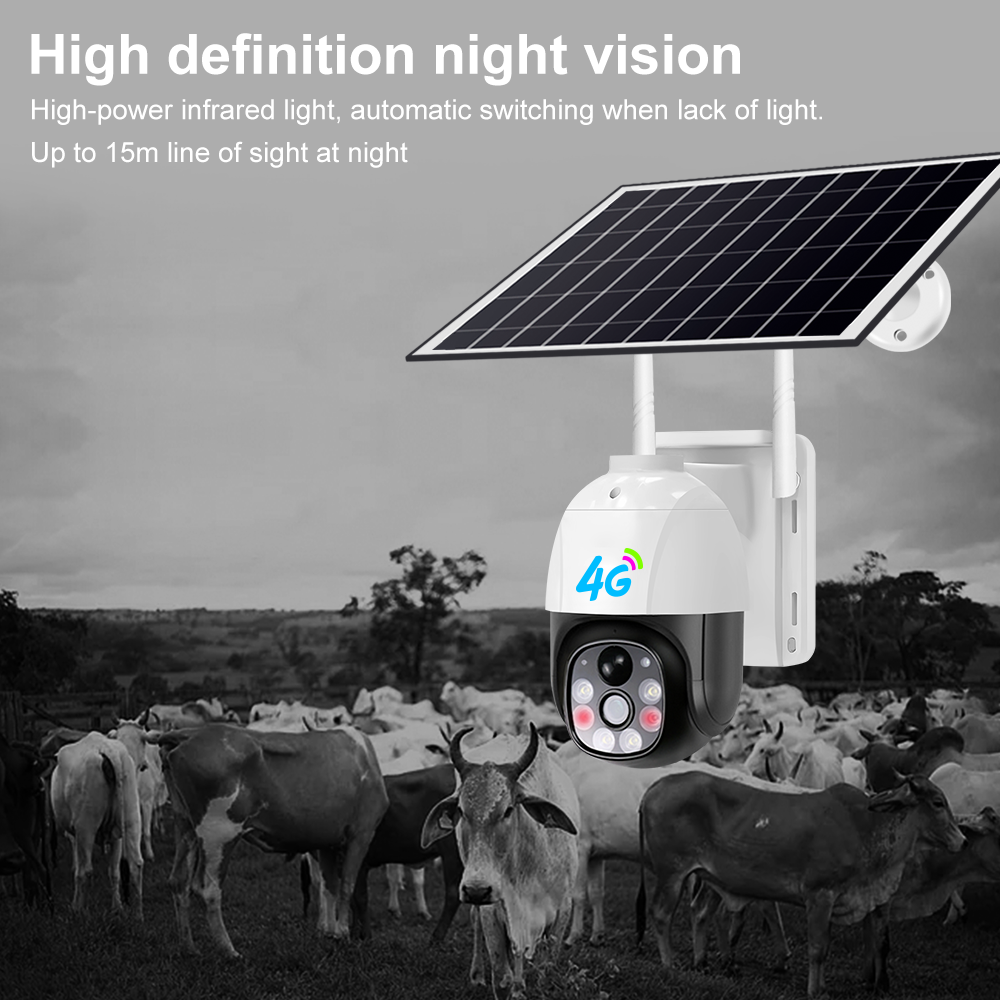 HiMost HiVC9 WiFi Connecting Solar Powered Camera Wireless Security Ca